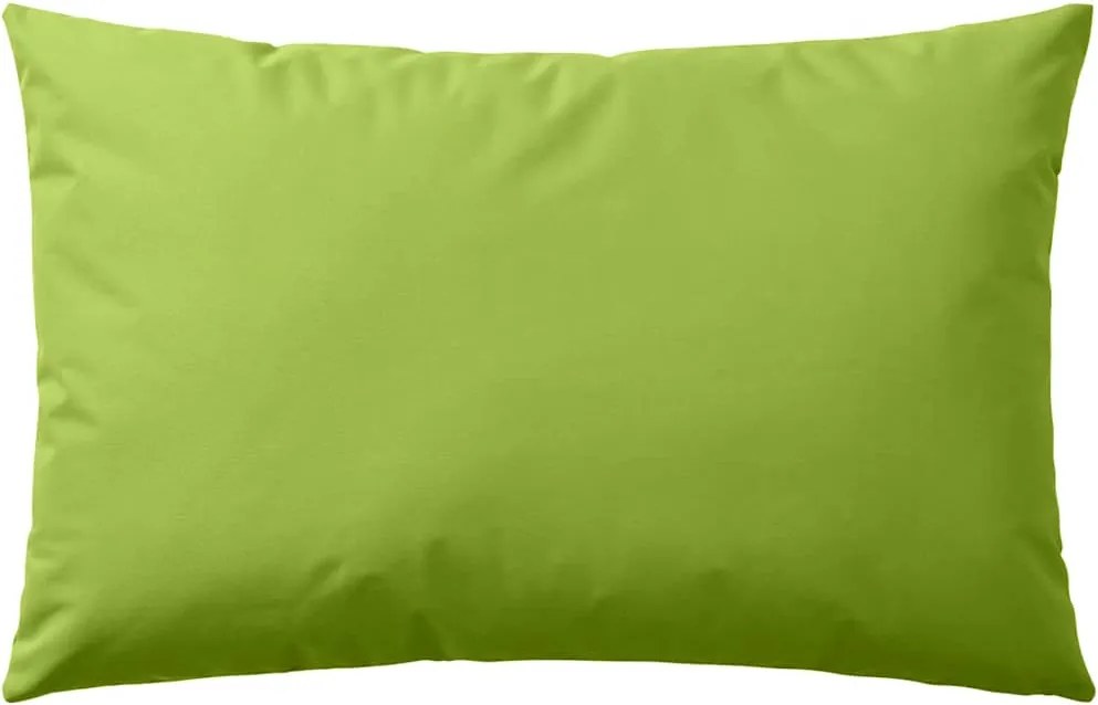 Venkovní polštářky 4 ks 60x40 cm jablkově zelená 132293
