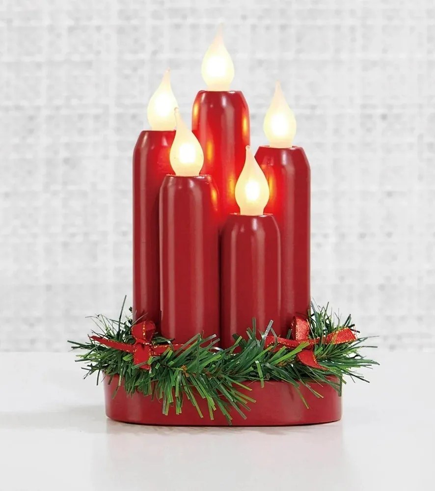 LED svícen do zásuvky (výška 20 cm) Hanna – Markslöjd