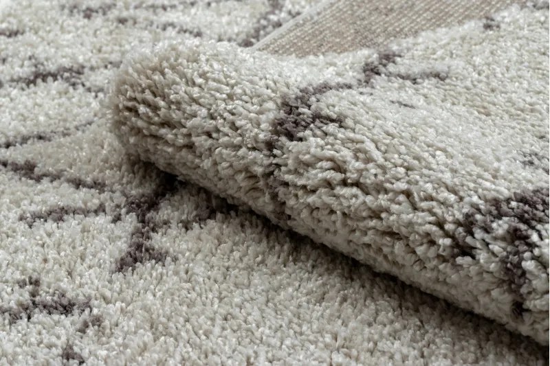 Dywany Łuszczów, Kusový koberec Berber Fez G0535 cream and brown, 80x150, béžová, ložnice