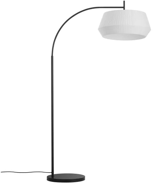 Nordlux - Stojací lampa DICTE 1xE27/60W/230V černá/bílá