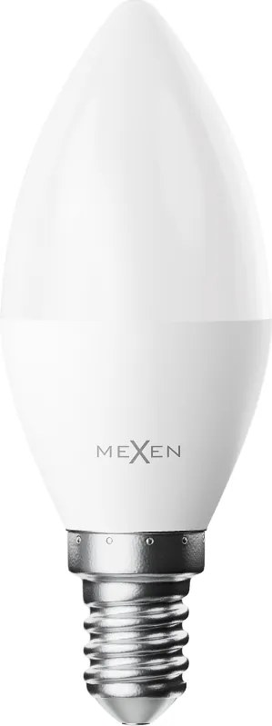 Mexen Nova, LED žárovka E14, C37, 5W, teplá - 3000K, 525 lm - L102-E14-0530-01