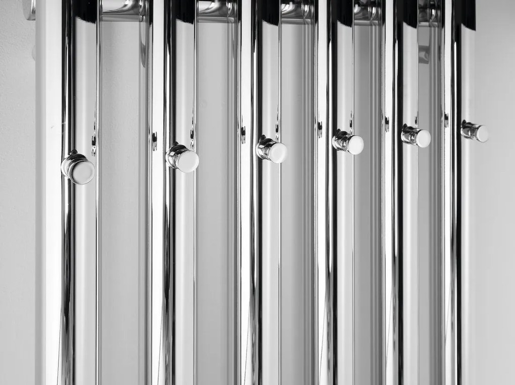 Sapho Pilon otopné těleso 418 x 1800 mm se šesti háčky pro ručník chrom IZ130T