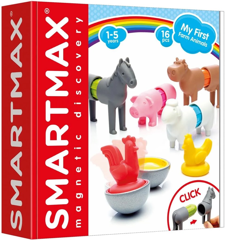 Stavebnice smartmax - moje první zvířátka z farmy