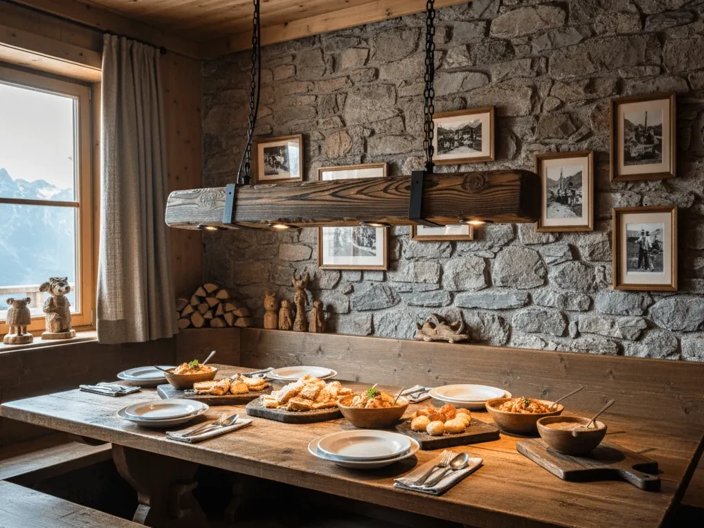 Lustr z trámu WOOD 120 cm/4xGU10 | BIANO