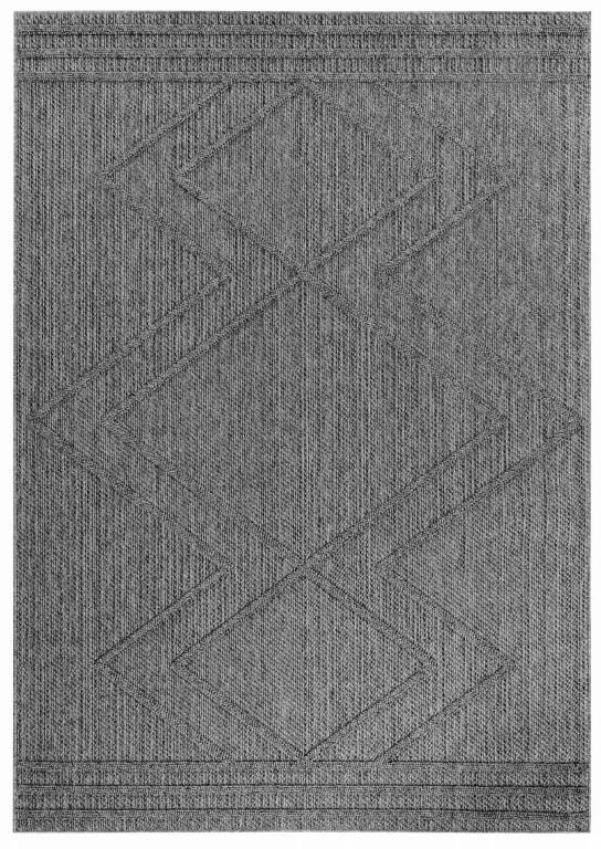 Ayyildiz koberce Kusový koberec Patara 4954 Grey – na ven i na doma - 120x170 cm