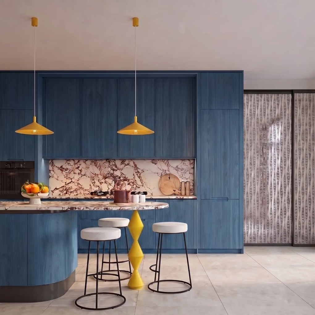 Sollux Lighting Závěsné svítidlo NOX 40 žluté