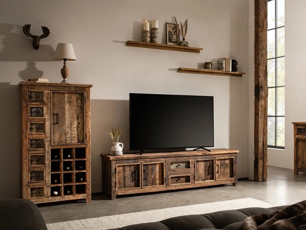 furniture-nabytek.cz - Komoda s vinotékou Sundara