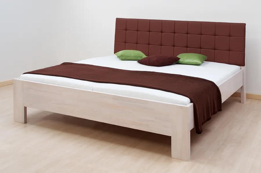 BMB Denerys Paradise postel - buk Moření: Jabloň, Provedení: Jádrový buk cink, Typ: oblé rohy, Rozměr: 160 x 200 cm