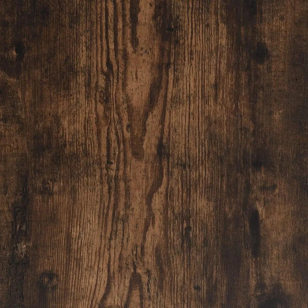 Příborník kouřový dub 70 x 35,5 x 67,5 cm kompozitní dřevo - Default Title