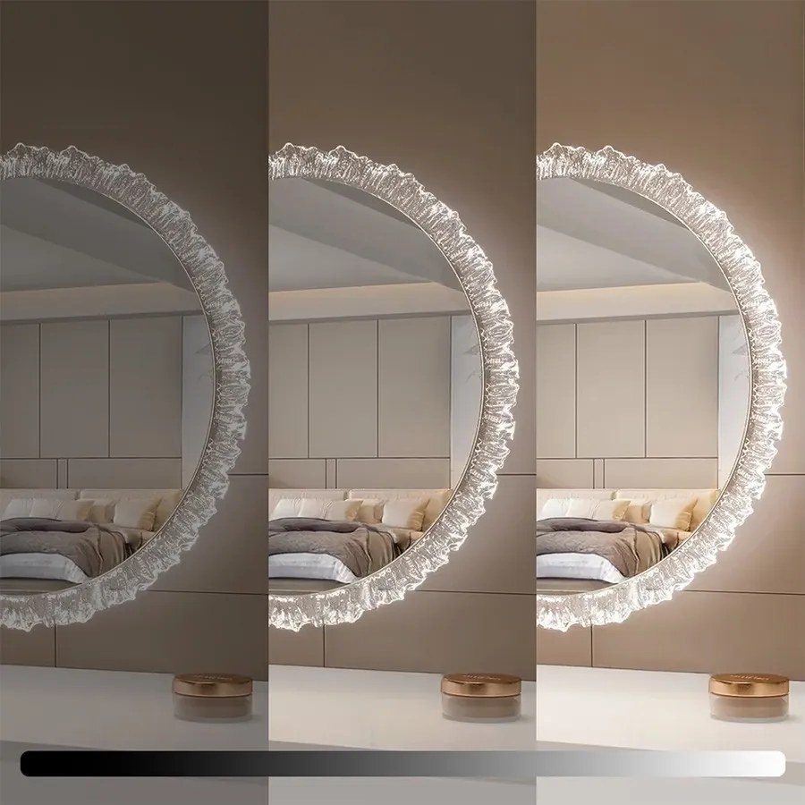 Dotykové nástěnné zrcadlo s LED osvětlením YH-3561 60 cm