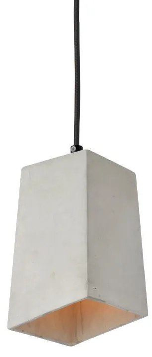 ACA DECOR Závěsné svítidlo Cement Basket - 2