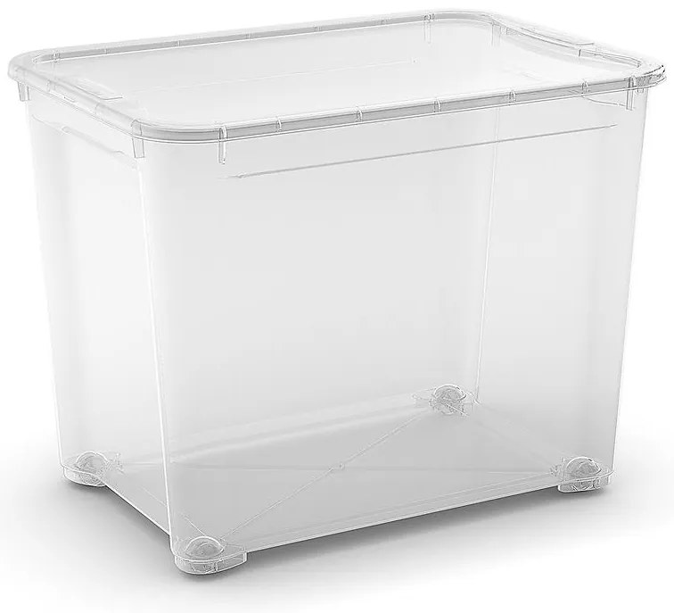 Box s víkem 70l transparentní