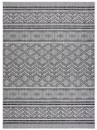 koberec SISAL SION cikcak, diamanty BOHO 22168 ploché tkaní černý / e velikost 160x220 cm | krásné koberce cz