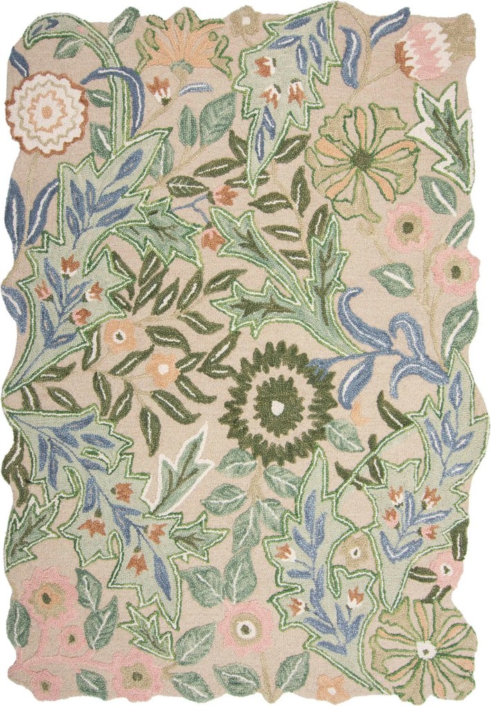 XXXLutz VLNĚNÝ KOBEREC, 200/290 cm zelená Flair Rugs - Online Only koberce & rohožky - 003165044103
