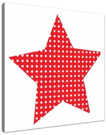 Tištěný obraz Rudá hvězda 30x30cm 4045A_1AI