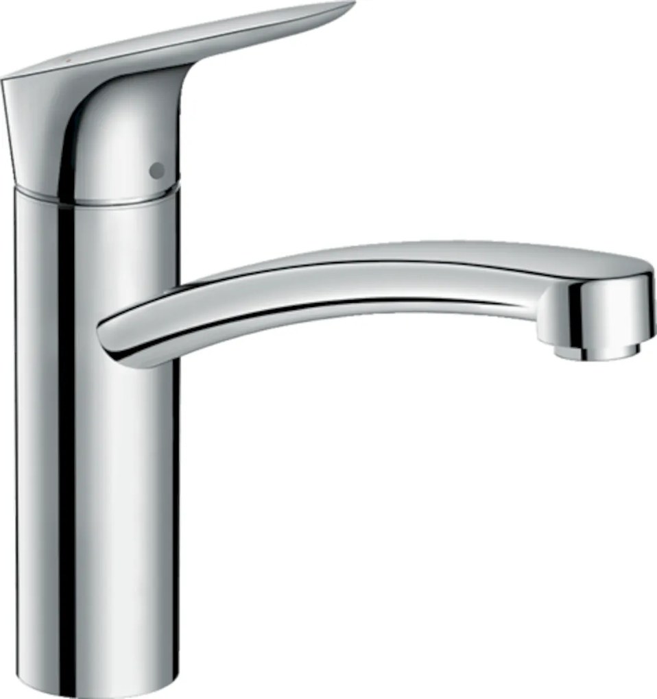 Dřezová baterie Hansgrohe Logis M31 s otočným raménkem chrom 71832000