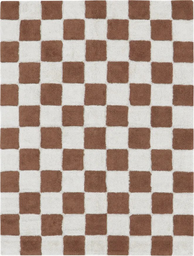Lorena Canals, Kusový koberec Kitchen Tiles Toffee, 120x160, hnědá, ložnice