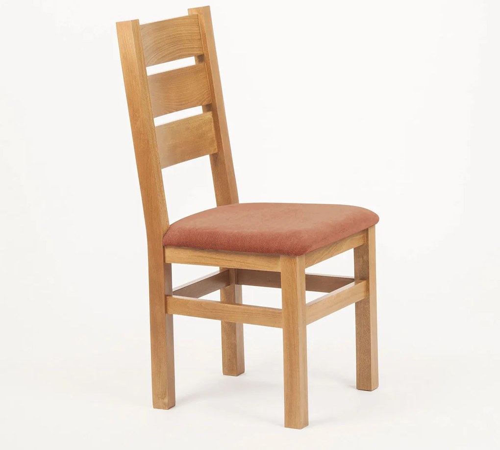 Stima Jídelní židle PRESLAW dubové moření LUX cappuccino 24