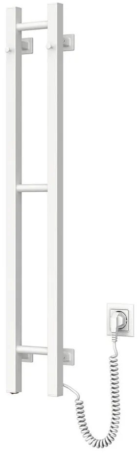 Navin Elektrický sušák na ručníky SILOUETTE 187W/230V 101,1 cm IP44 bílá pravá hranatý 12-017050-0110