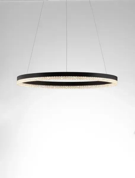 LED lustr Adria 60 černé