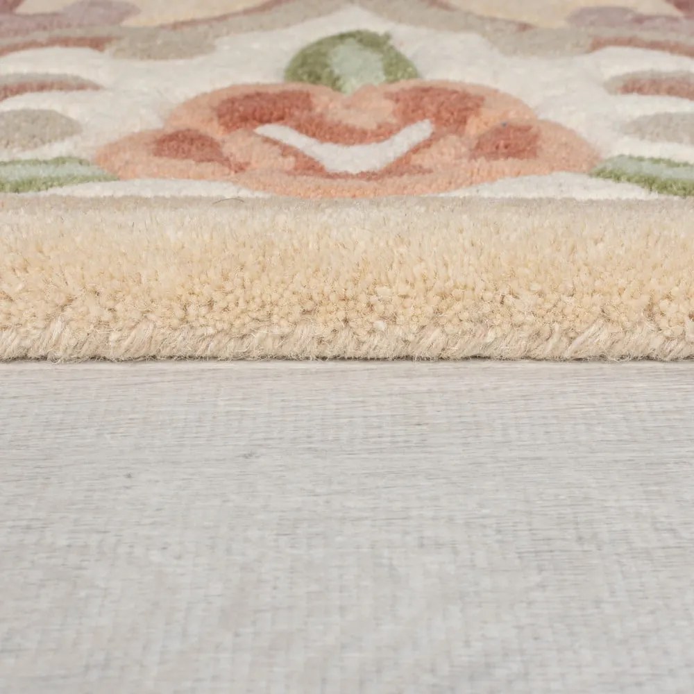 Hnědý vlněný koberec 150x240 cm Aubusson – Flair Rugs