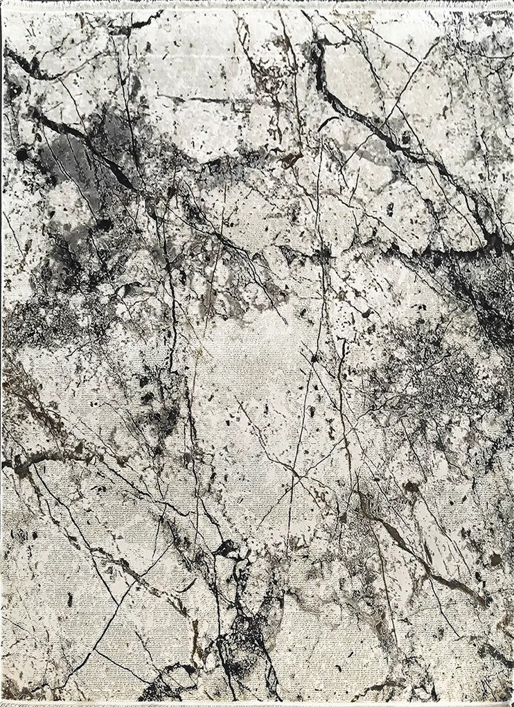 BE Koberec Creante 19141 GREY - šedý obdélníkový Rozměr: 80x150 cm