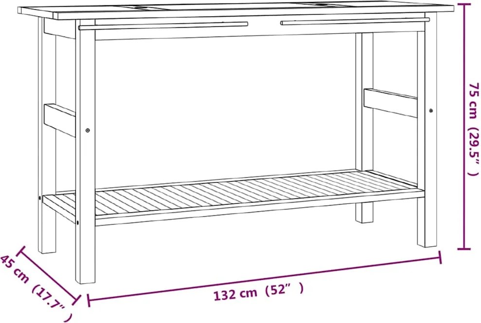 Koupelnová skříňka s umyvadly z černého mramoru masivní teak 3096579