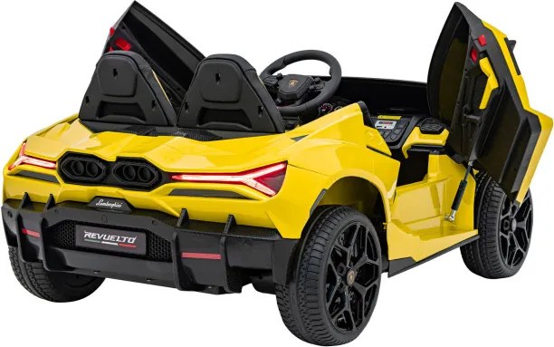 Elektrické autíčko Lamborghini Revuelto XL žluté