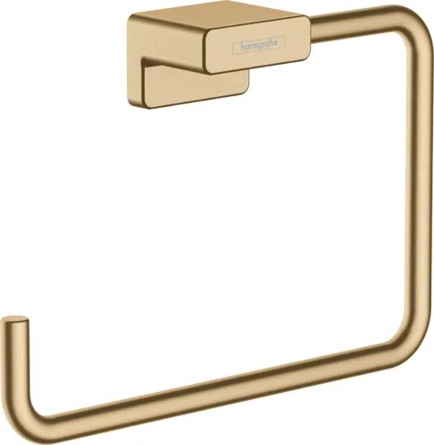 Hansgrohe AddStoris - Kruh na ručník, kartáčovaný bronz 41754140