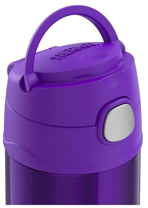 Thermos Dětská termoska s brčkem 355 ml Modro-fialová