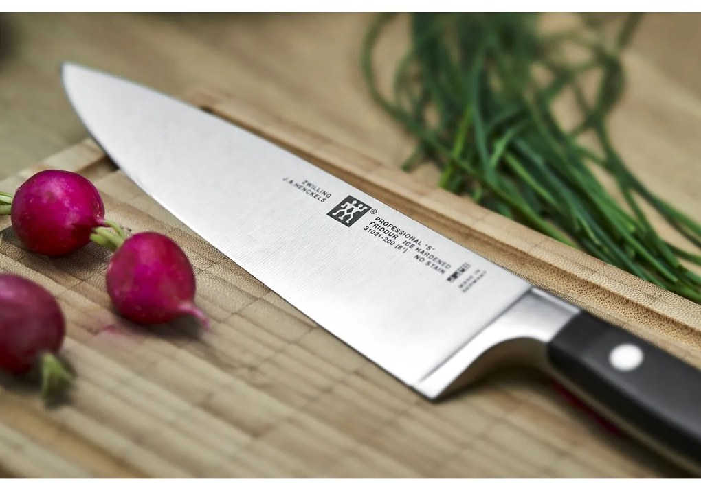 Zwilling Professional "S" sada 3 nožů, kuchařský, plátkovací a špikovací, 35602-000