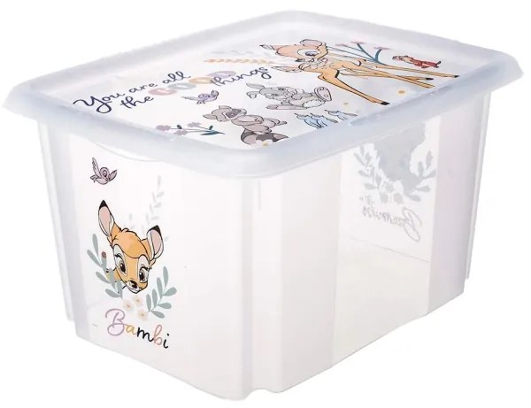 KEEEPER Úložný box - KAROLINA, Disney motivy Objem: 24 l, Barva: Bambi