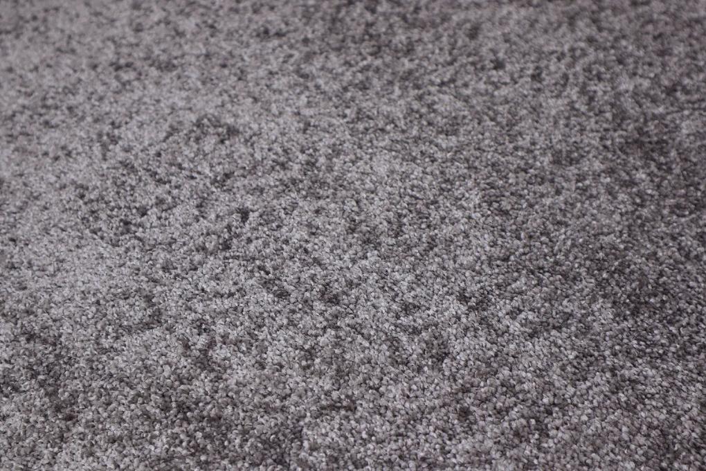 Vopi koberce Kusový koberec Capri šedý čtverec - 60x60 cm