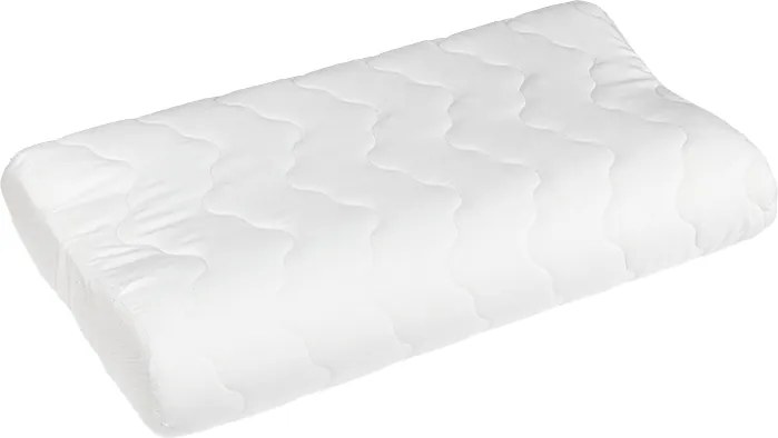 Bellatex Polštář anatomický - líná pěna Bílá 60x33 cm, výška je 9-11 cm