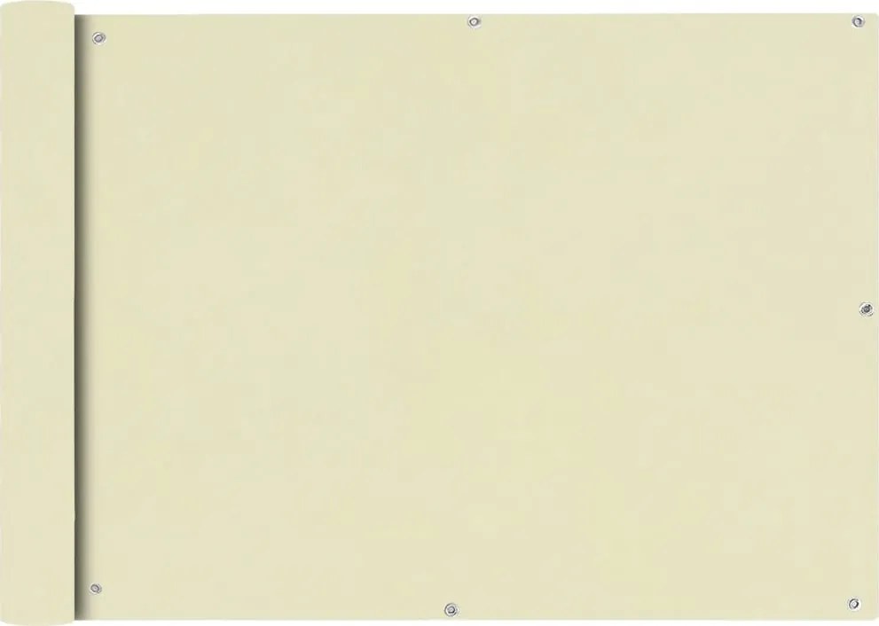 vidaXL Balkónová zástěna 75 x 600 cm oxfordská látka [42337] Barva: orange