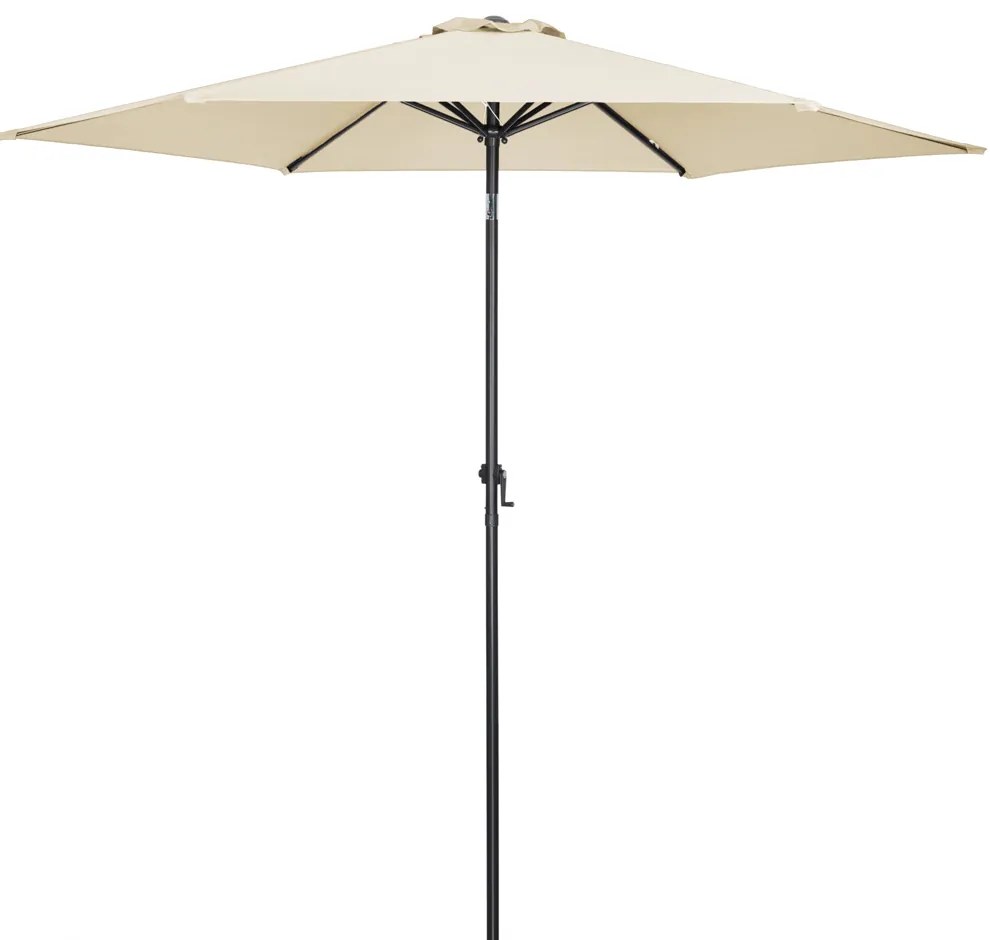 Slunečník béžový průměr 300 cm 104066