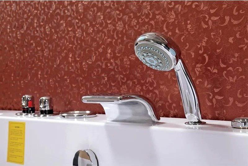 BPS-koupelny Hydromasážní vířivá vana Levante 659 180x90 s ohřevem vody