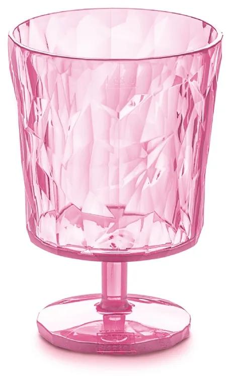 Pohár Koziol Crystal růžová plastová 250 ml