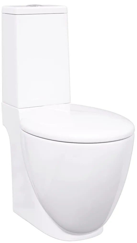 Keramické WC kulaté spodní odpad bílé 3059888