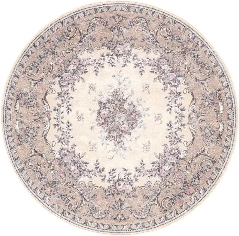 Kusový koberec Dafne alabaster kruh Kruh 200 cm průměr