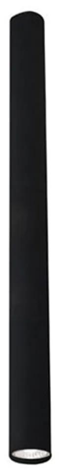 Zambelis 1566-B stropní svítidlo černé, 1xGU10, 80cm