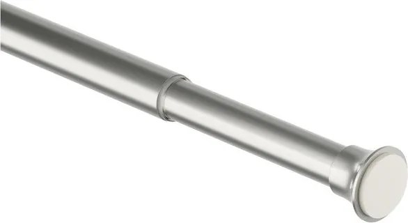 Tyč na sprchový závěs v matně stříbrné barvě 106 - 182 cm Chroma – Umbra