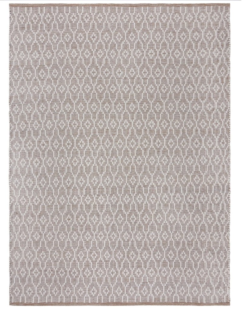 Flair Rugs, Ručně tkaný kusový koberec Nur Wool Dream Natural, 120x170, béžová, ložnice