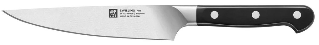 Zwilling Pro set nožů 3 ks, na zeleninu 9 cm, plátkovací 16 cm, kuchařský 20 cm, 38447-003