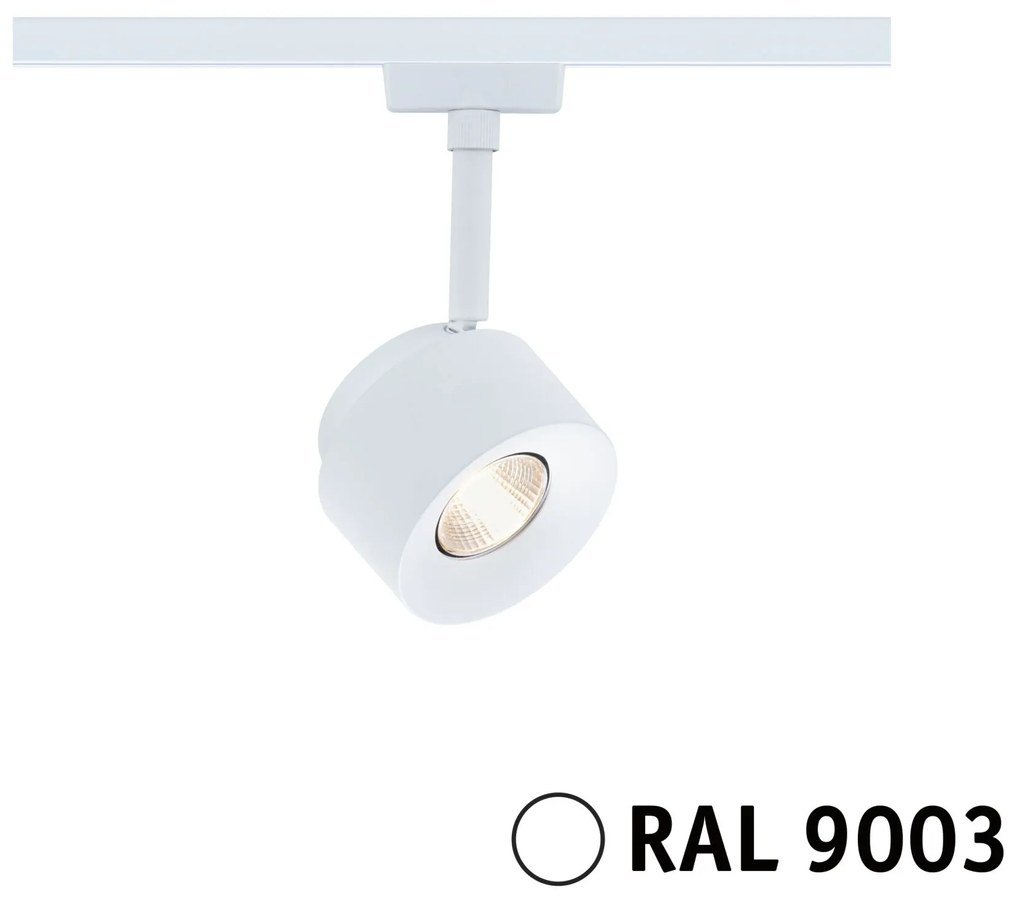 Paulmann 94893 Pane spot pro Urail system, LED 7,4W 3000K, signální bílá
