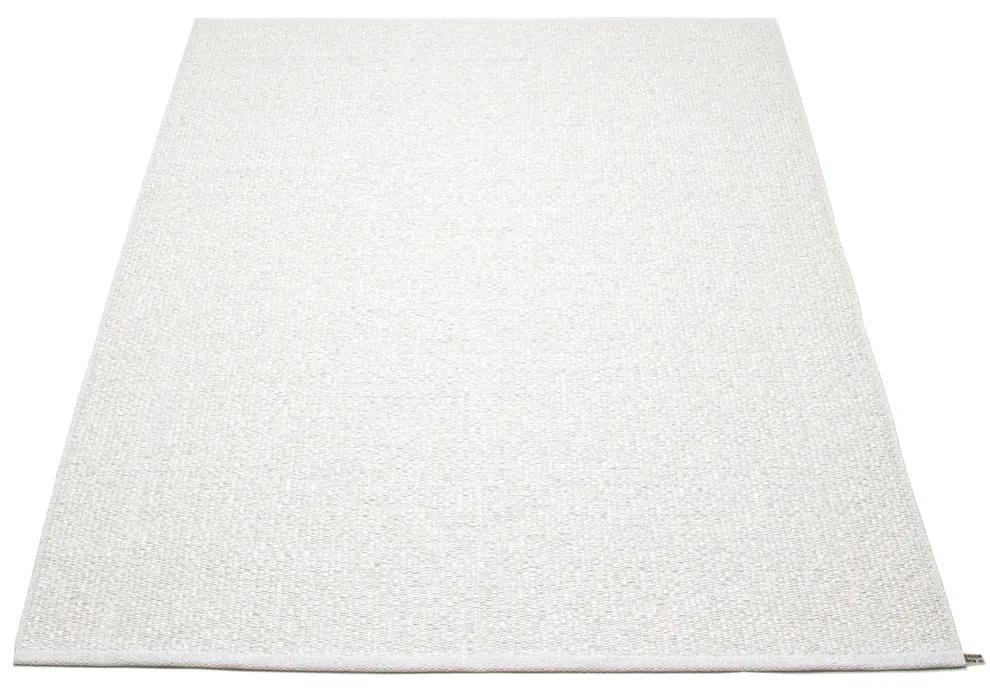 Vinylový koberec Pappelina SVEA White Metallic/White Velikost pappelina: 180x260 cm