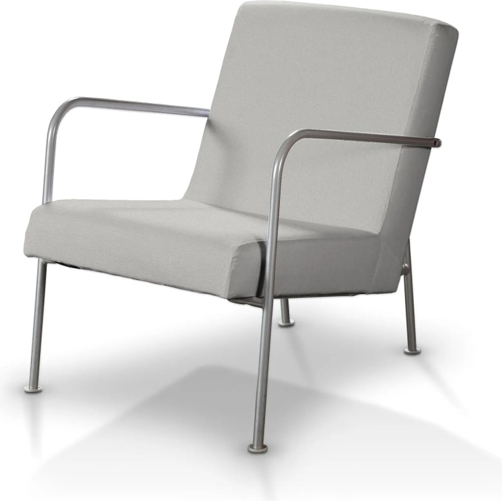 Potah na křeslo Ikea PS barva šedá látka pletený vzor