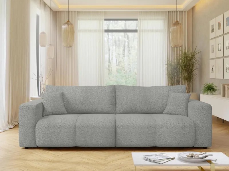 Rozkládací pohovka Larow Boucle, Potah: Coral 50