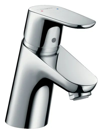 Hansgrohe Focus - Páková umyvadlová baterie 70 pro beztlakové ohřívače vody, s odtokovou soupravou s táhlem, chrom 31132000