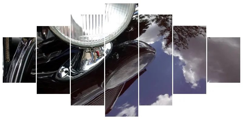 Obraz světla u auta (210x100 cm), 40 dalších rozměrů